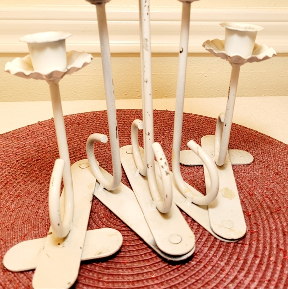 Accents | Vintage 5s Articulating Folding Candelabra Candlestick Holder ...